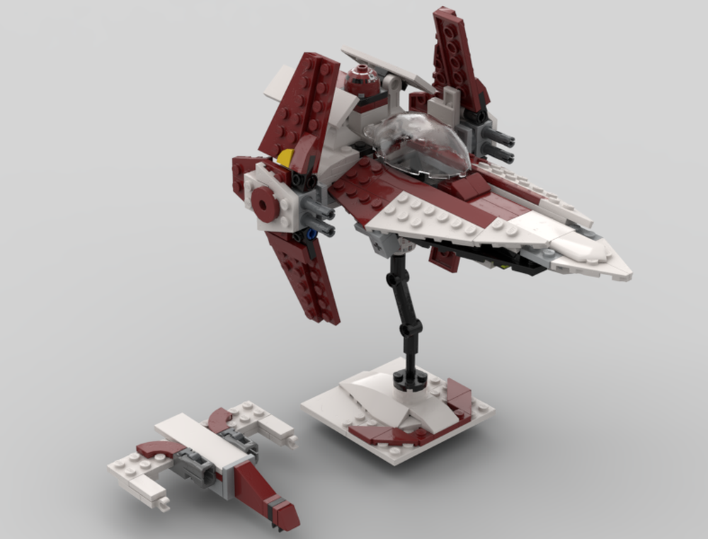 LEGO MOC 75333 V-Wing alternative build by Cracker6022 | Rebrickable ...