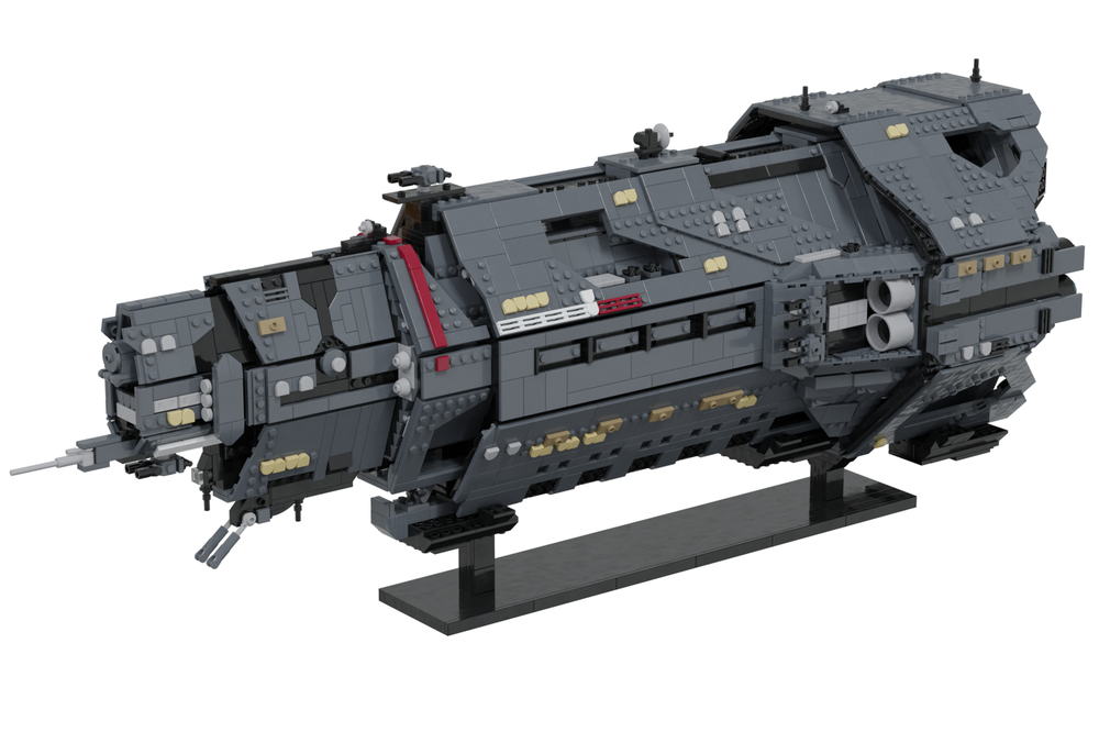 LEGO MOC UNSC Pillar of Autumn C-709 [Refit] by Lilium Brick Yards ...