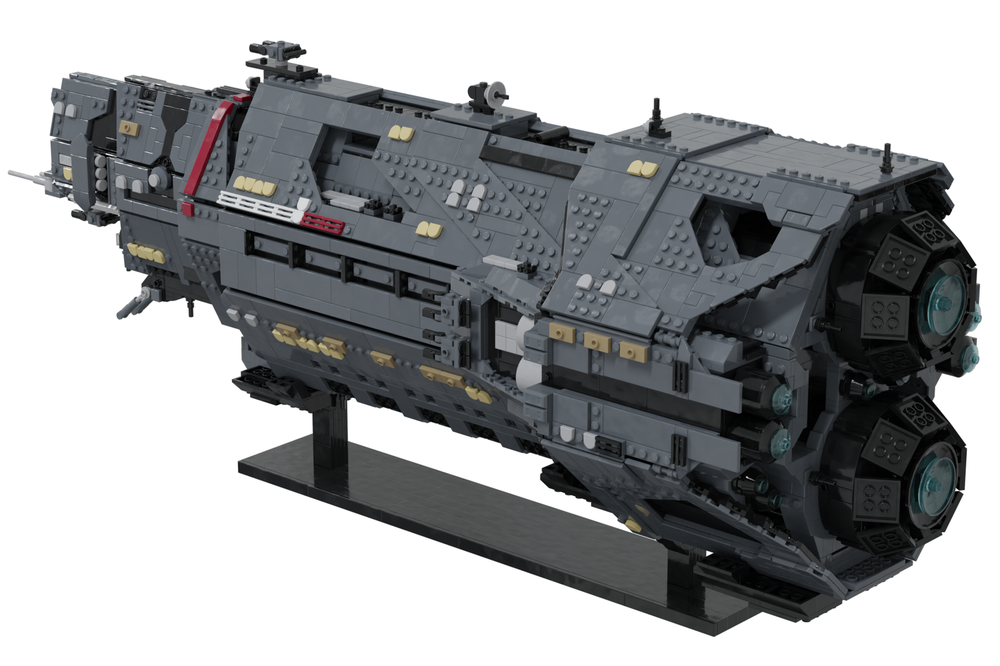 LEGO MOC UNSC Pillar of Autumn C-709 [Refit] by Lilium Brick Yards ...