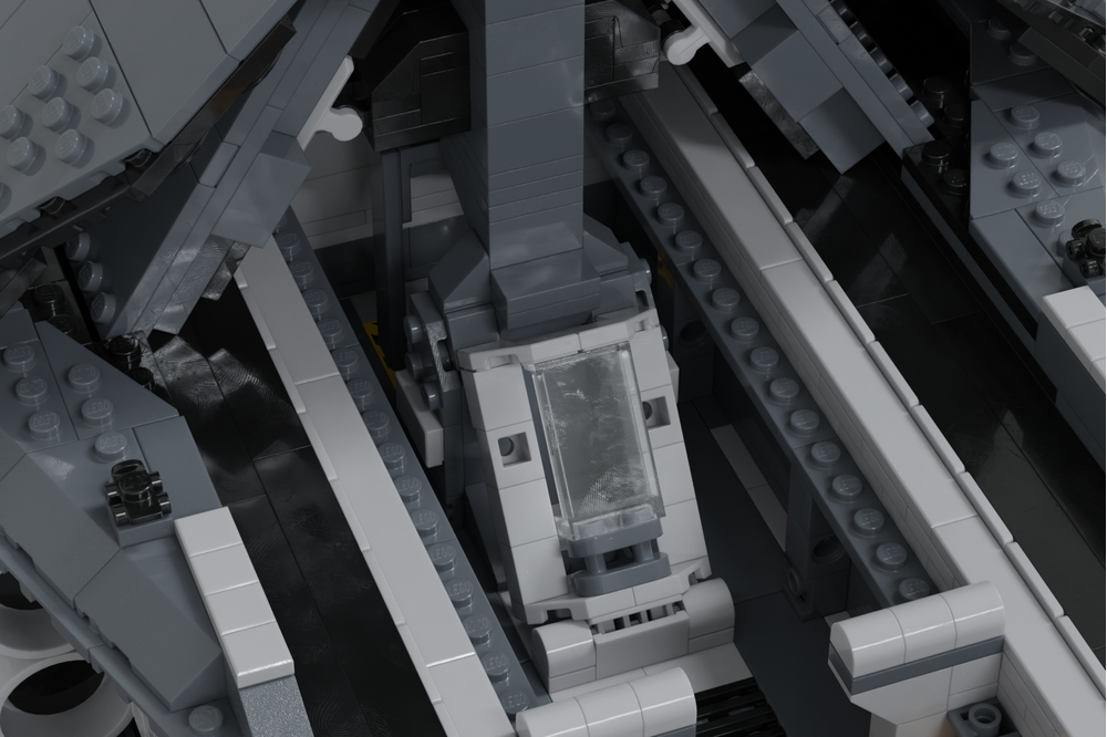 LEGO MOC UNSC Pillar of Autumn C-709 [Refit] by Lilium Brick Yards ...