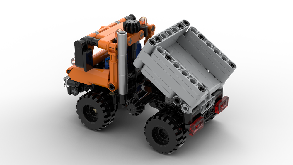 Lego Moc Mini Technic Unimog By Sch0rrsch Rebrickable Build With Lego