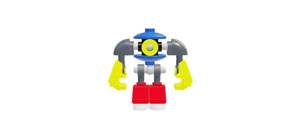 LEGO MOC metal sonic body by just_another_builder | Rebrickable - Build ...