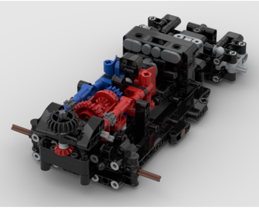 LEGO MOC-212028 Nascar Chassis with Suspension by TRXRic | Rebrickable ...