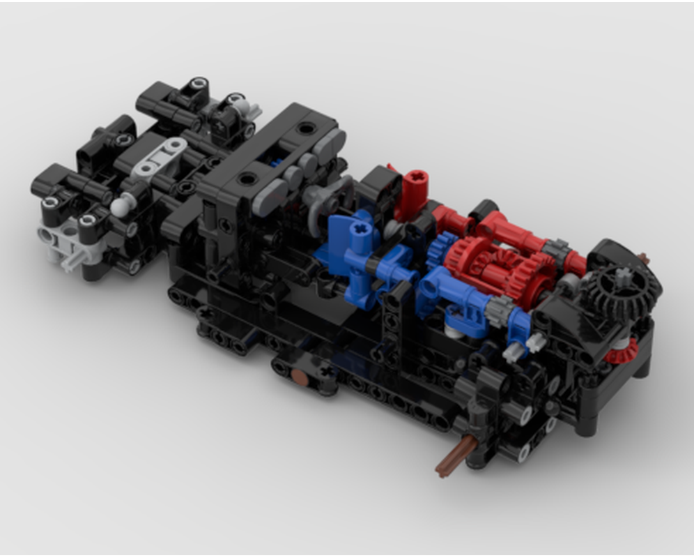 LEGO MOC Nascar Chassis with Suspension by TRXRic | Rebrickable - Build ...