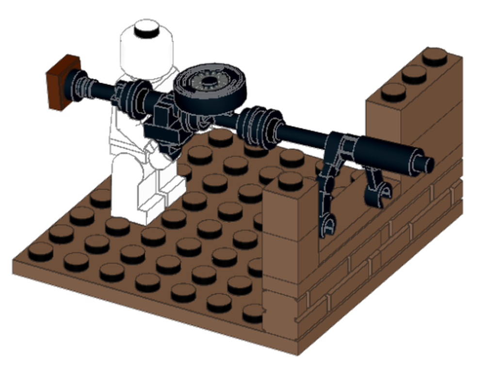 LEGO MOC-212029 Lewis Machine Gun by militarybricks1 | Rebrickable ...