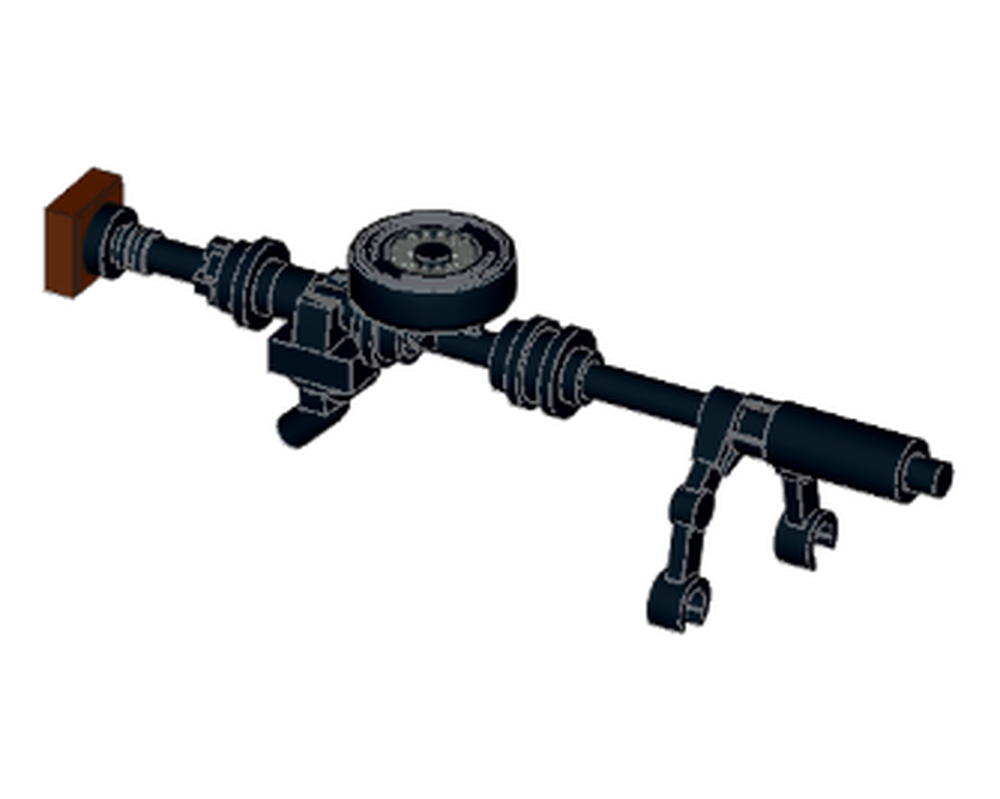 LEGO MOC Lewis Machine Gun by militarybricks1 | Rebrickable - Build ...