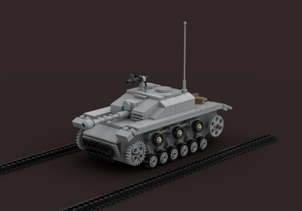 LEGO MOC WW2 German Stug III Ausf F by CORE_lock24 | Rebrickable ...