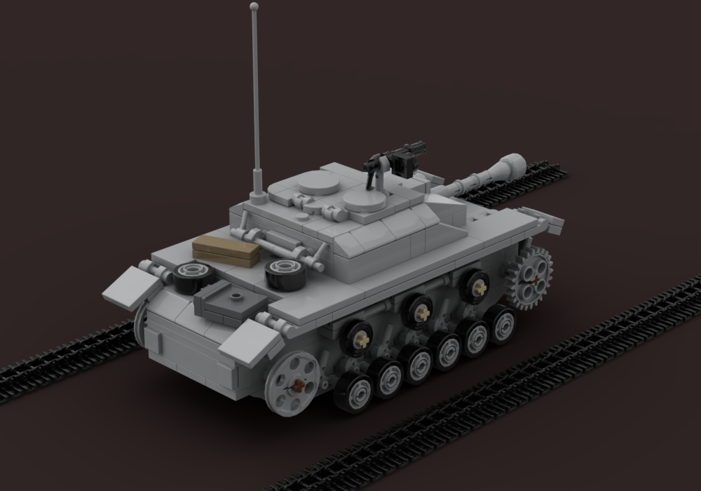 LEGO MOC WW2 German Stug III Ausf F by CORE_lock24 | Rebrickable ...