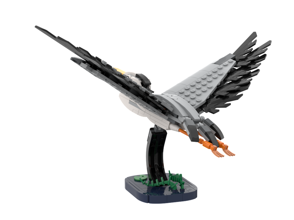 LEGO MOC-212038 Flying heron by SKABRAM | Rebrickable - Build with LEGO