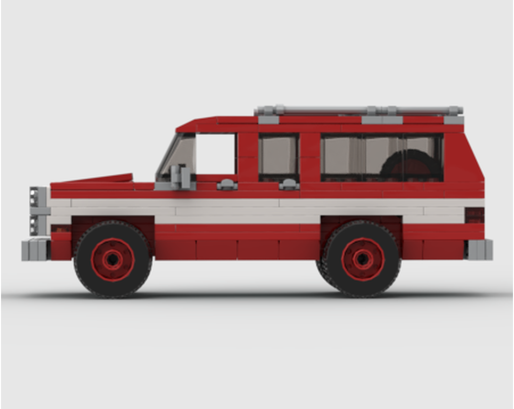 LEGO MOC Chevy Squarebody Suburban C10, (Fancy Front), Squarebody #5 by ...