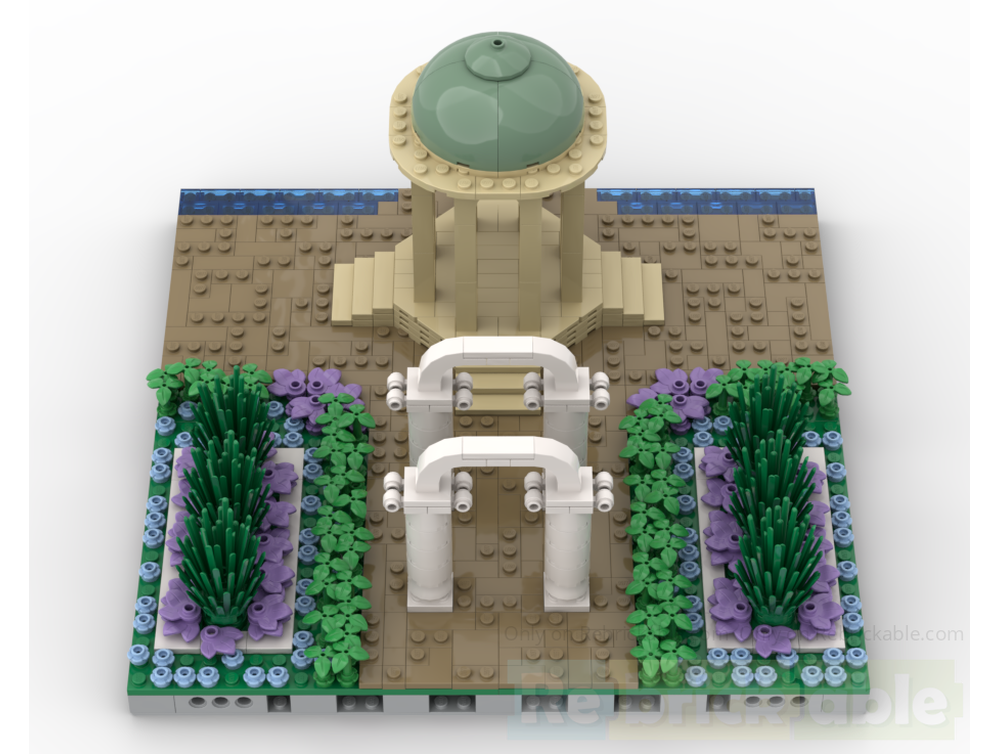 LEGO MOC Naboo modular garden by Ewok | Rebrickable - Build with LEGO