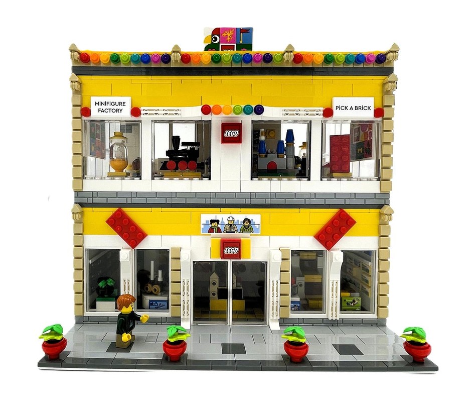 LEGO MOC-212053 Quad Lego Store Modular Alternate build of 4x40574 by ...