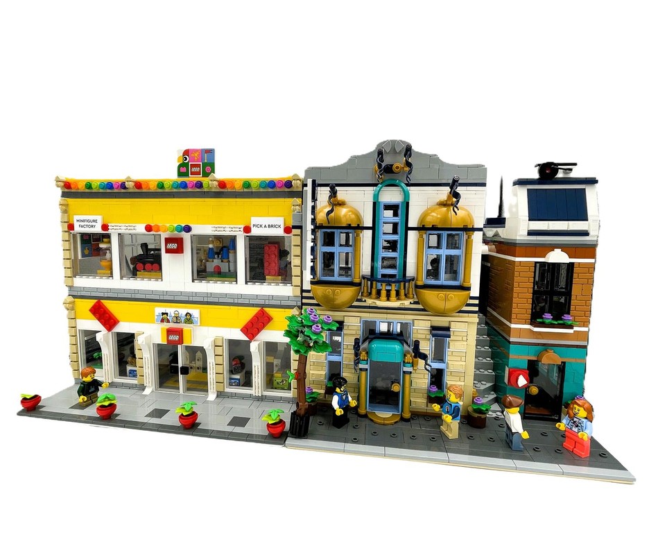 LEGO MOC-212053 Quad Lego Store Modular Alternate build of 4x40574 by ...