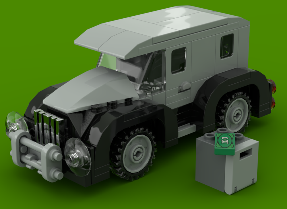 LEGO MOC Armored Car for Your Brick Bank by tmxrebrickable ...