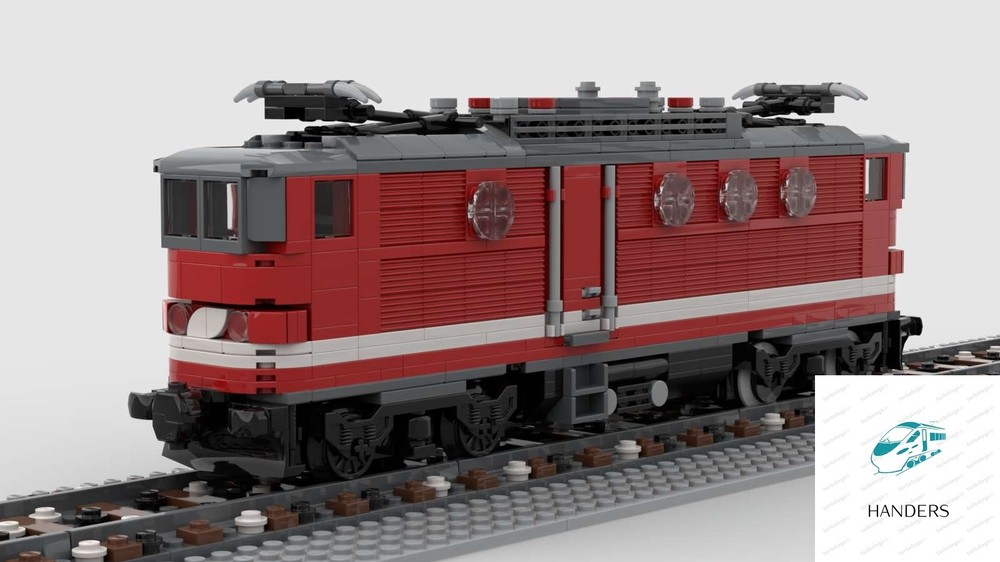 LEGO MOC Austrian 1043 series locomotive by Handers | Rebrickable ...
