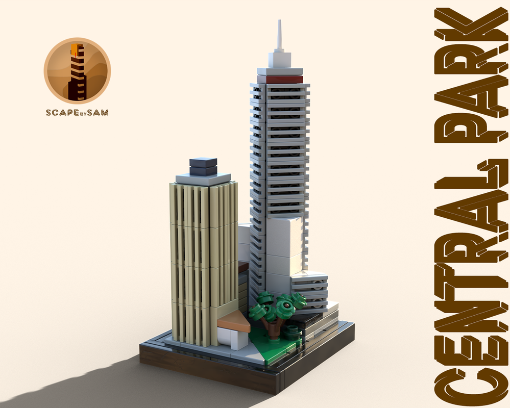 LEGO MOC Central Park (Perth) - An Architectural Piece by Scapebysam ...