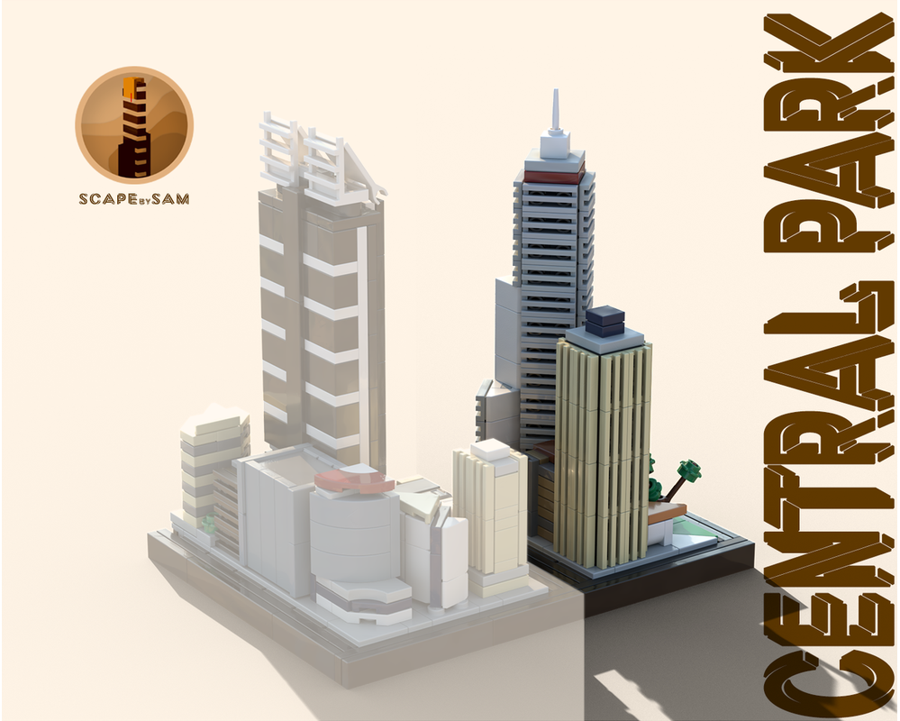 LEGO MOC Central Park (Perth) - An Architectural Piece by Scapebysam ...