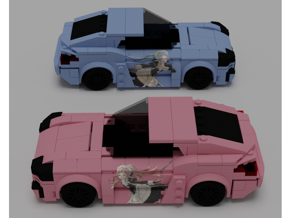 LEGO MOC Subaru BRZ by 6th gear | Rebrickable - Build with LEGO