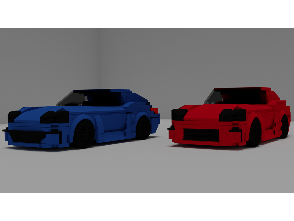 LEGO MOC Subaru BRZ by 6th gear | Rebrickable - Build with LEGO