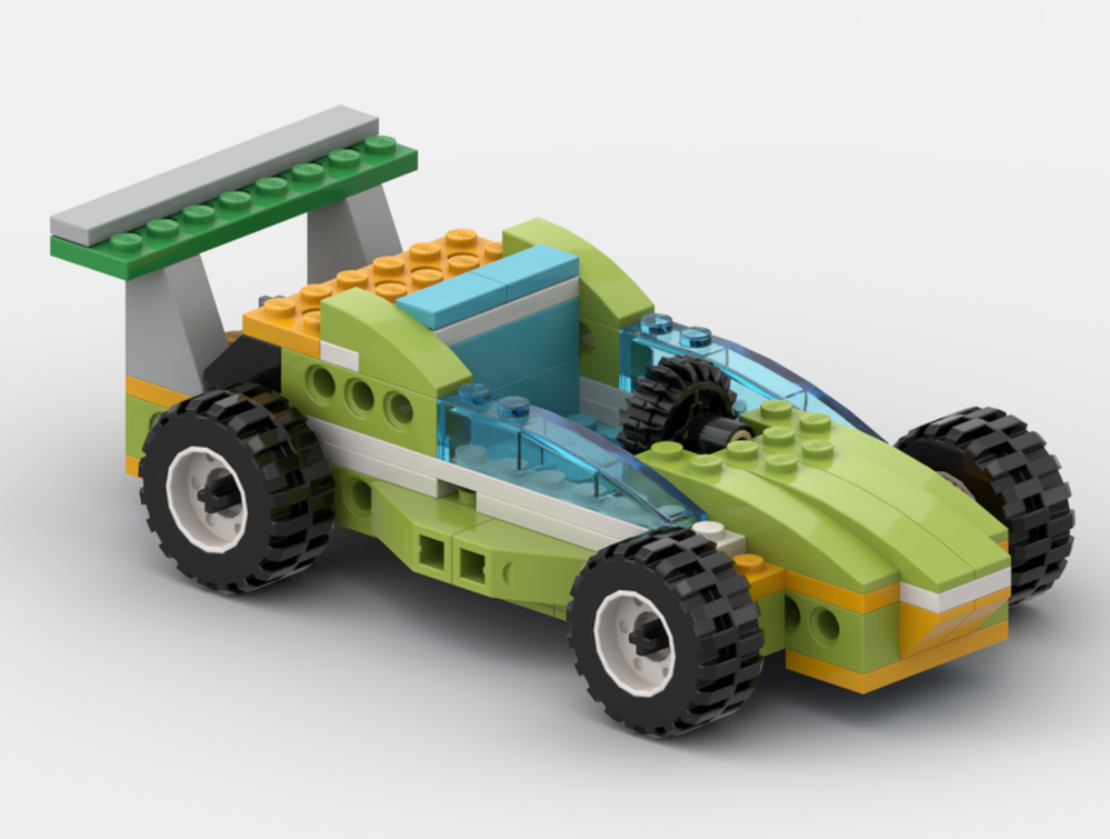 LEGO MOC Belt Drive Racing by lazzariya | Rebrickable - Build with LEGO