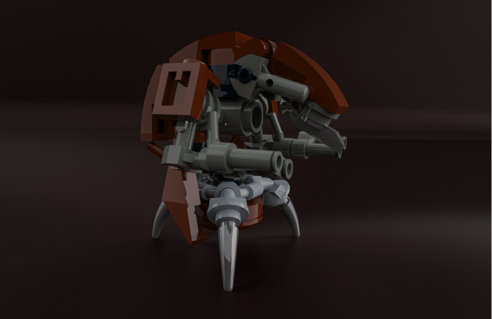 LEGO MOC Droideka minifigure by StillRollinGAxleLotl | Rebrickable ...