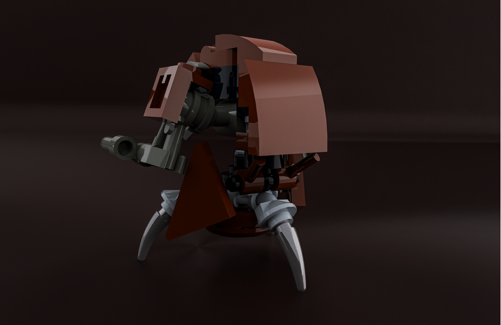 LEGO MOC Droideka minifigure by StillRollinGAxleLotl | Rebrickable ...