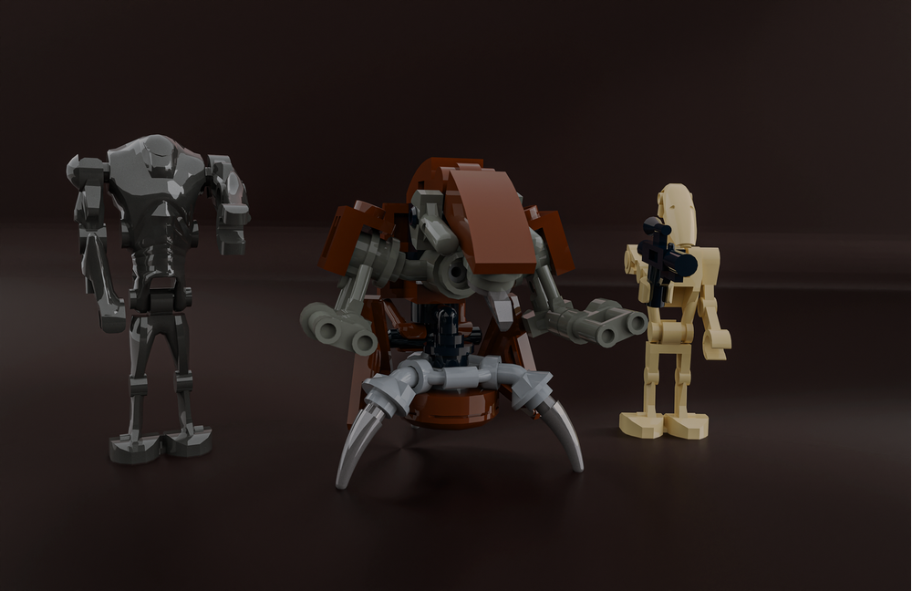 LEGO MOC Droideka minifigure by StillRollinGAxleLotl | Rebrickable ...