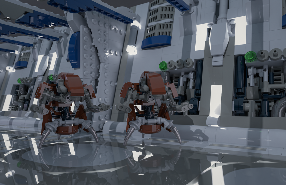 LEGO MOC Droideka minifigure by StillRollinGAxleLotl | Rebrickable ...