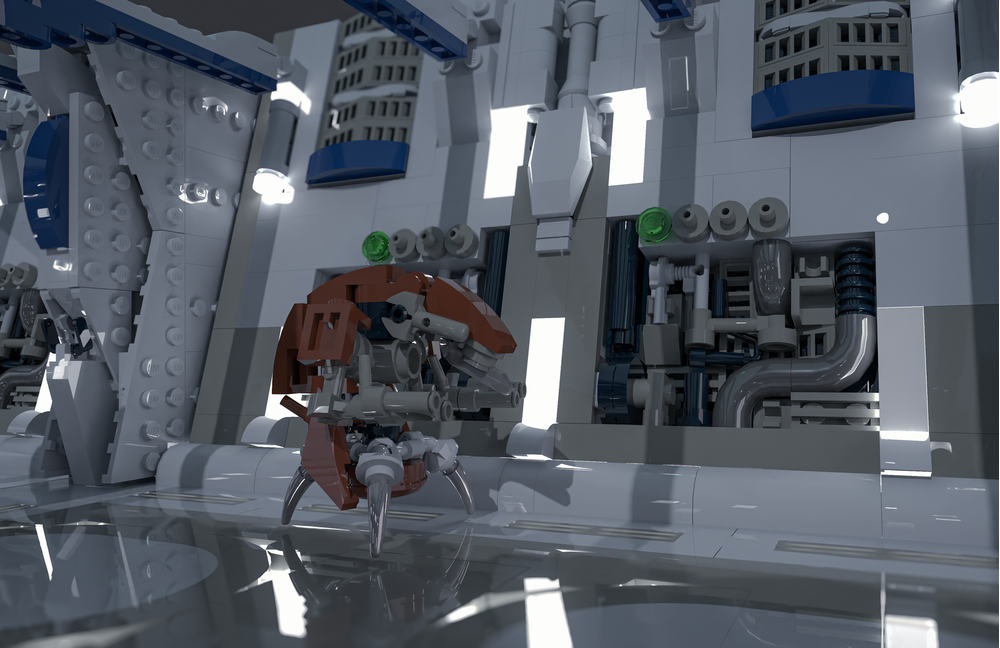 LEGO MOC Droideka minifigure by StillRollinGAxleLotl | Rebrickable ...