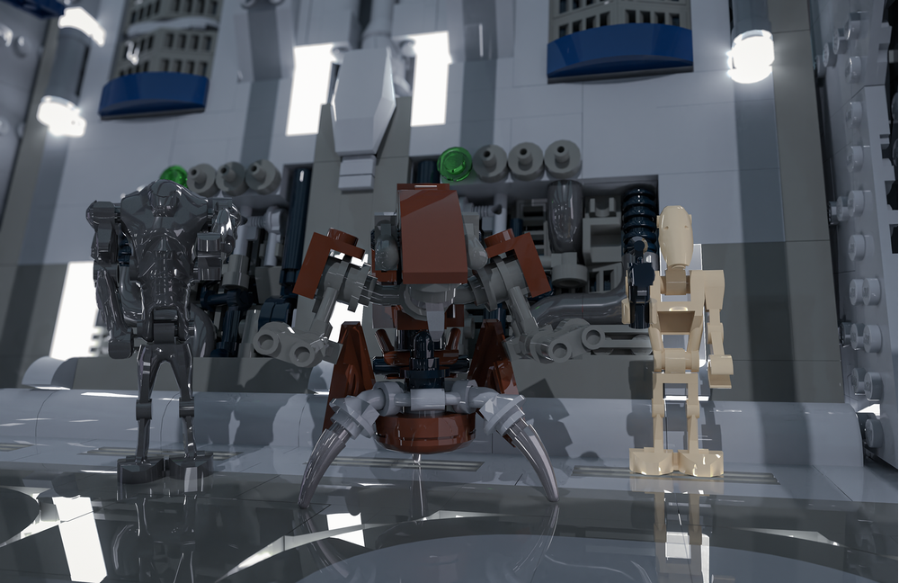 LEGO MOC Droideka minifigure by StillRollinGAxleLotl | Rebrickable ...