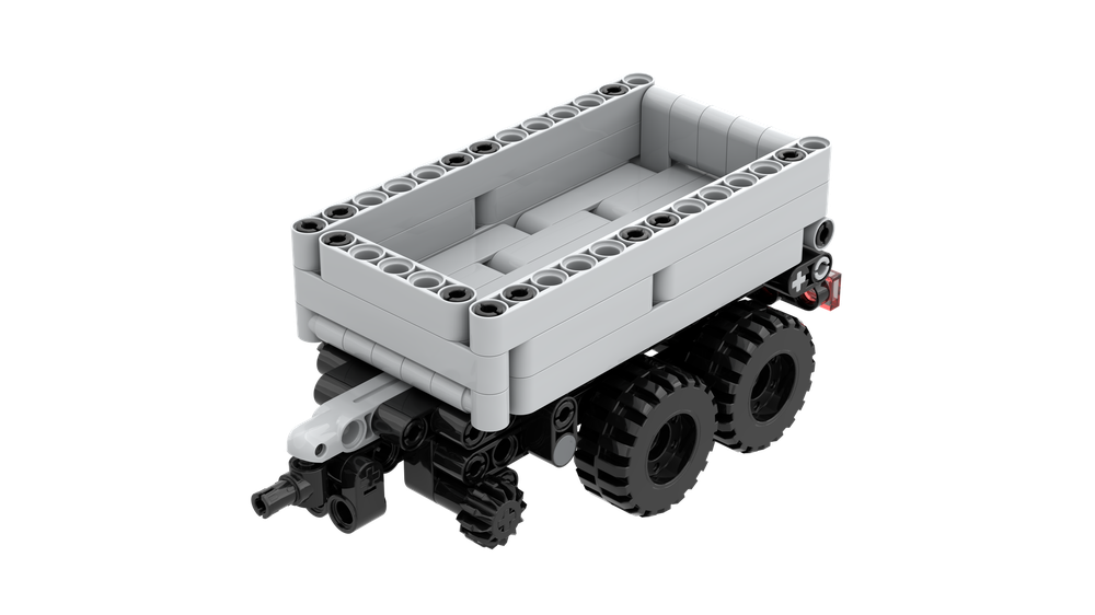 LEGO MOC-212125 Tipper trailer for Mini Technic Unimog (MOC-212006) by ...
