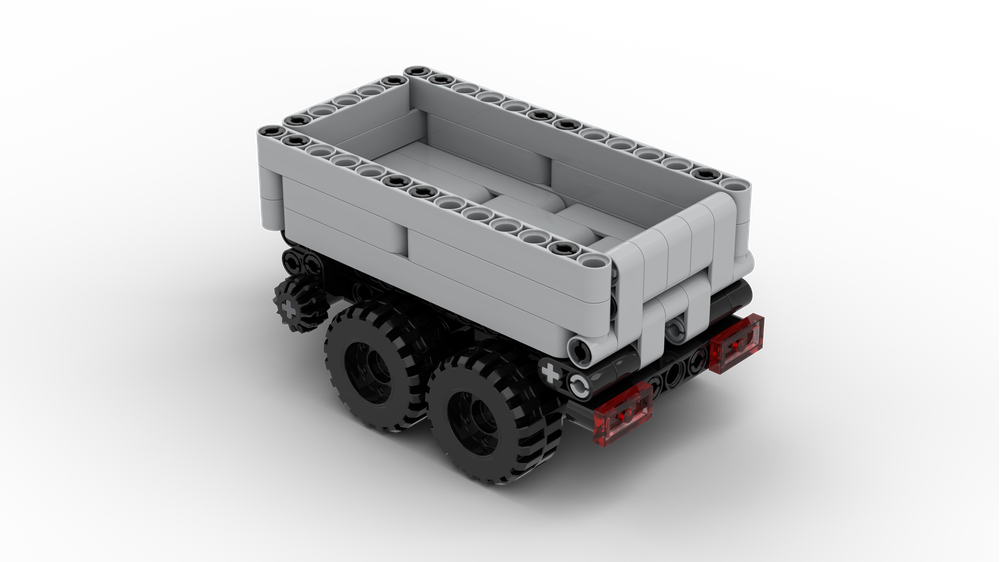LEGO MOC Tipper trailer for Mini Technic Unimog (MOC-212006) by ...