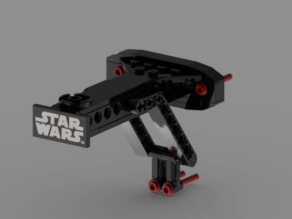 LEGO MOC MOC TIE Fighters wall mount by vikingos | Rebrickable - Build ...