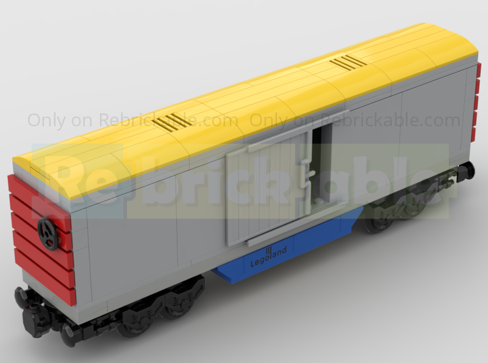 LEGO MOC-212139 6W Boxcar Villy Thomsen (32l) by TECHNICer83 ...