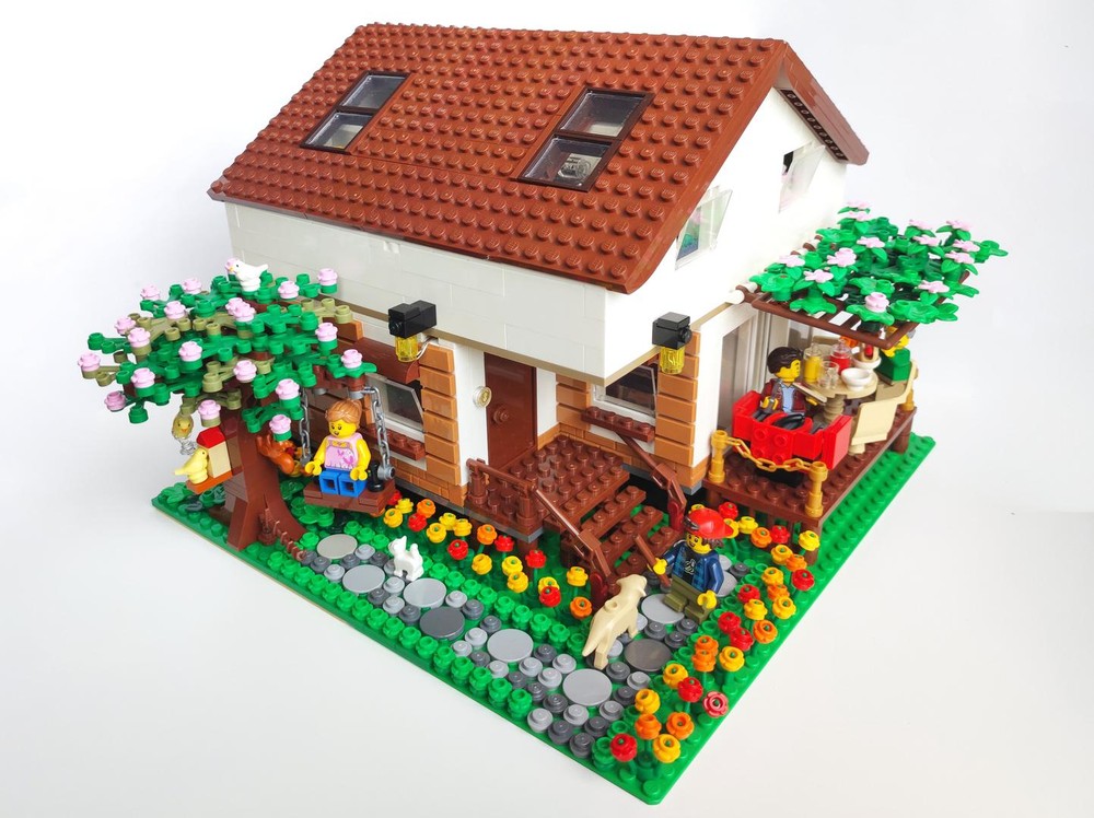 LEGO MOC-212143 Family House by brickuba | Rebrickable - Build with LEGO