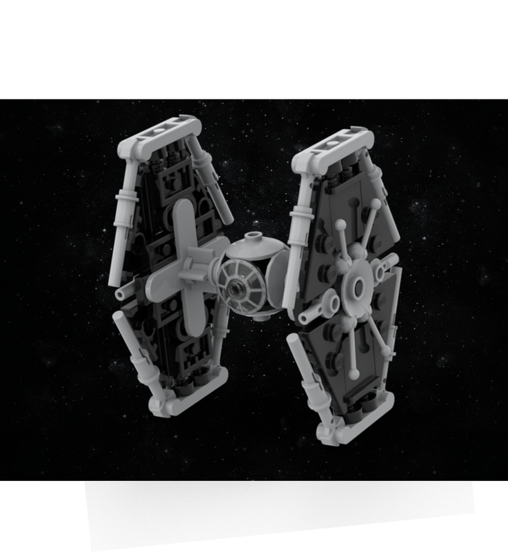 LEGO MOC-212144 TIE Starfighter by PierreMiniBricks | Rebrickable ...