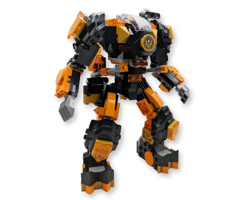 LEGO MOC-212147 Cole's Magma Battlesuit by LegoMechable | Rebrickable ...
