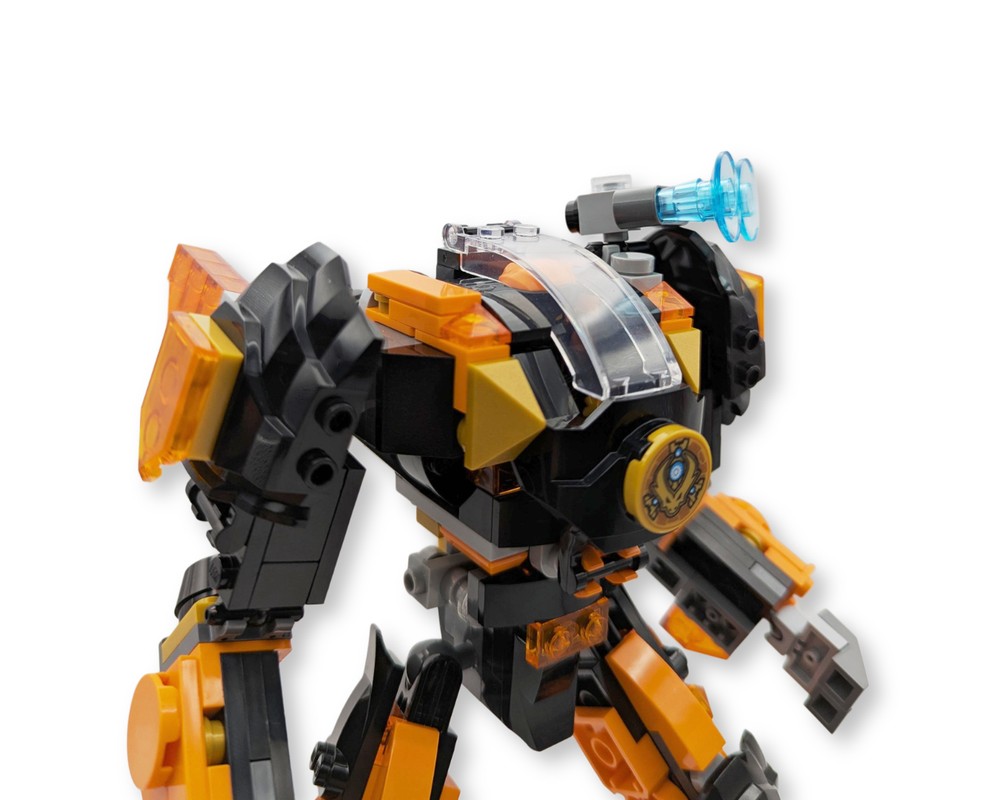 LEGO MOC Cole's Magma Battlesuit by LegoMechable | Rebrickable - Build ...