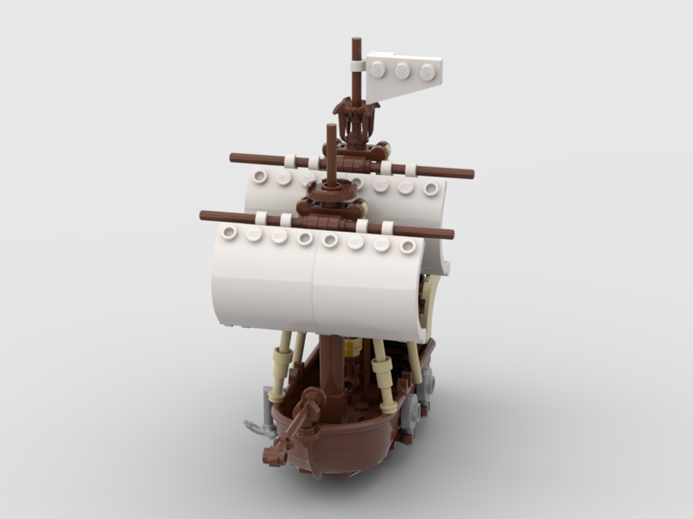 LEGO MOC Medieval boat by carnby2000 | Rebrickable - Build with LEGO