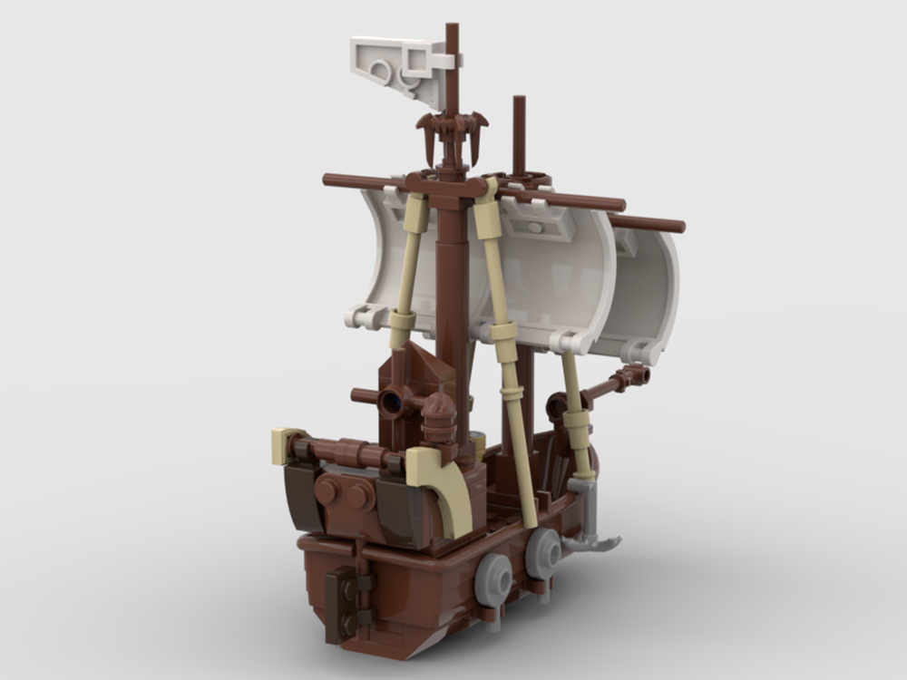 LEGO MOC Medieval boat by carnby2000 | Rebrickable - Build with LEGO