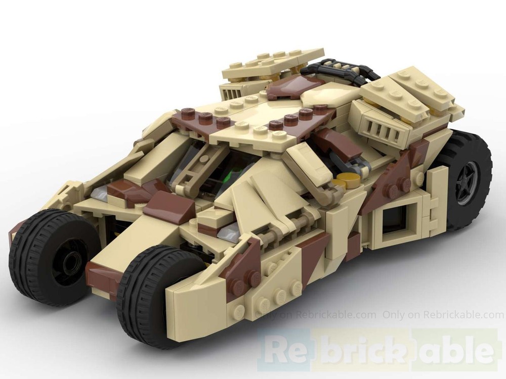 LEGO MOC The Tumbler camo version by brickbarfalot | Rebrickable ...