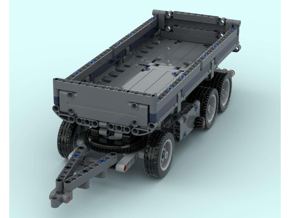 LEGO MOC 3 Axle Tipping Trailer for 42203 by zz0025 | Rebrickable ...
