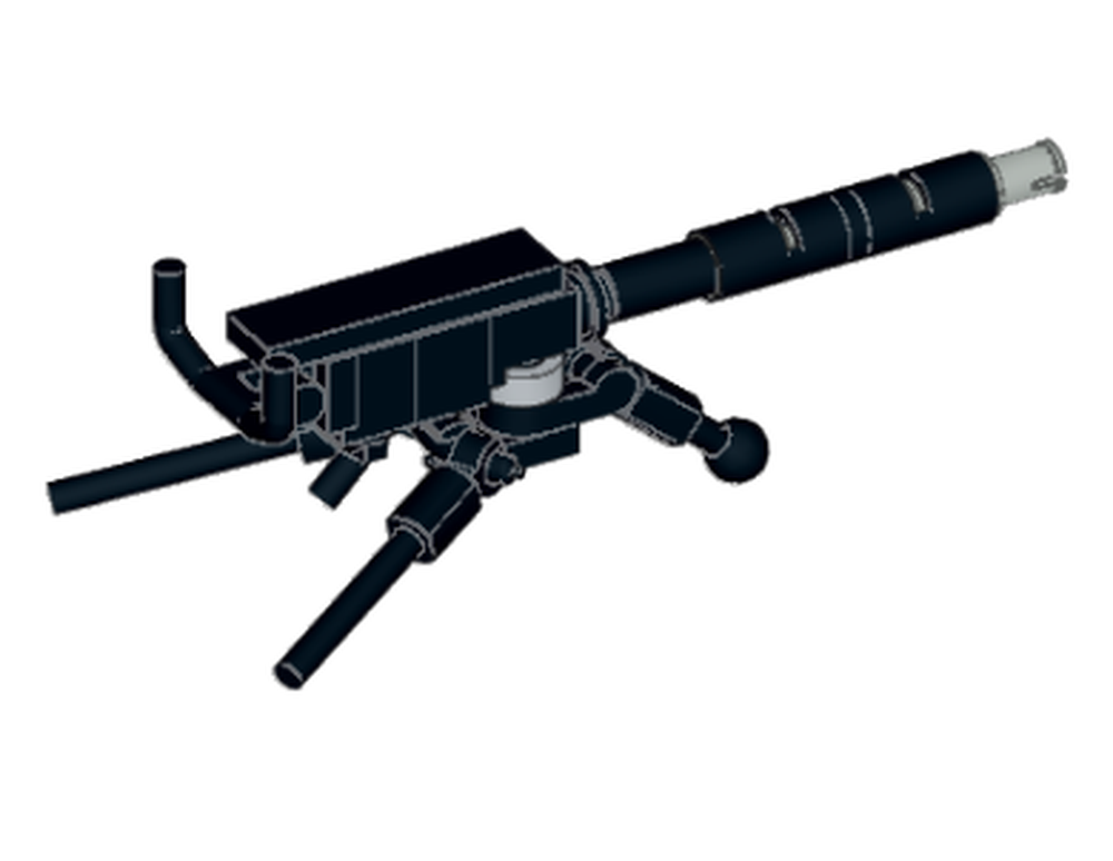 LEGO MOC Browning M2 by militarybricks1 | Rebrickable - Build with LEGO