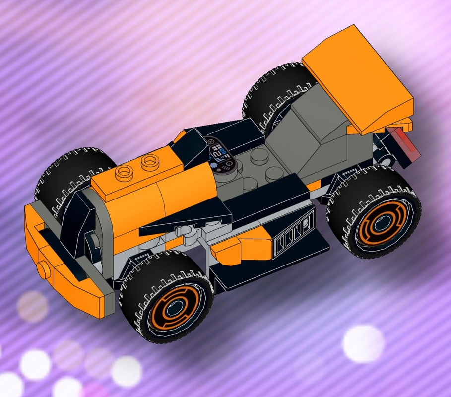 LEGO MOC 60442 Turbo Tractor by Keep On Bricking | Rebrickable - Build ...