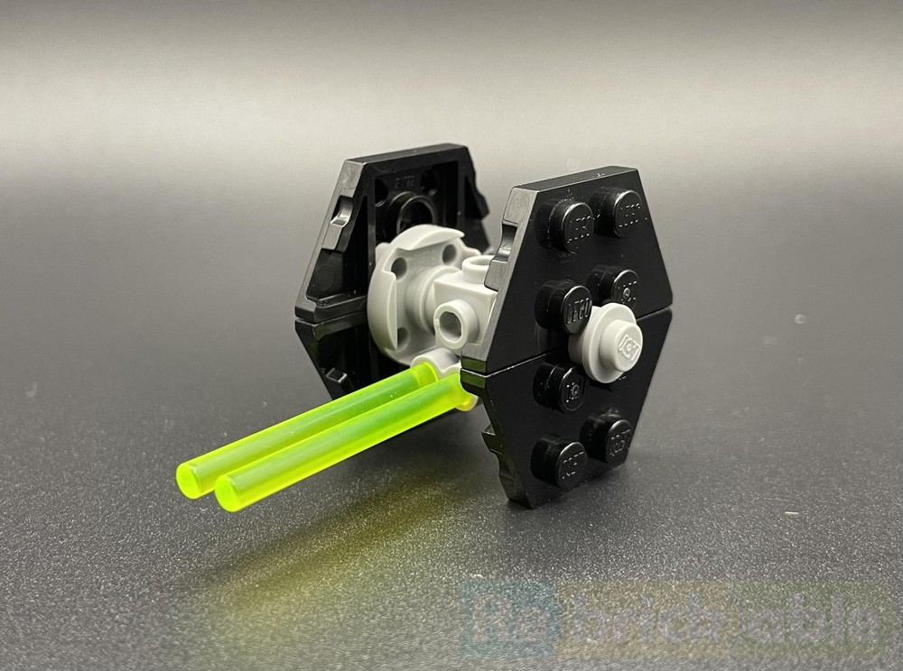 LEGO MOC Mini Imperial TIE by LKBuilds | Rebrickable - Build with LEGO