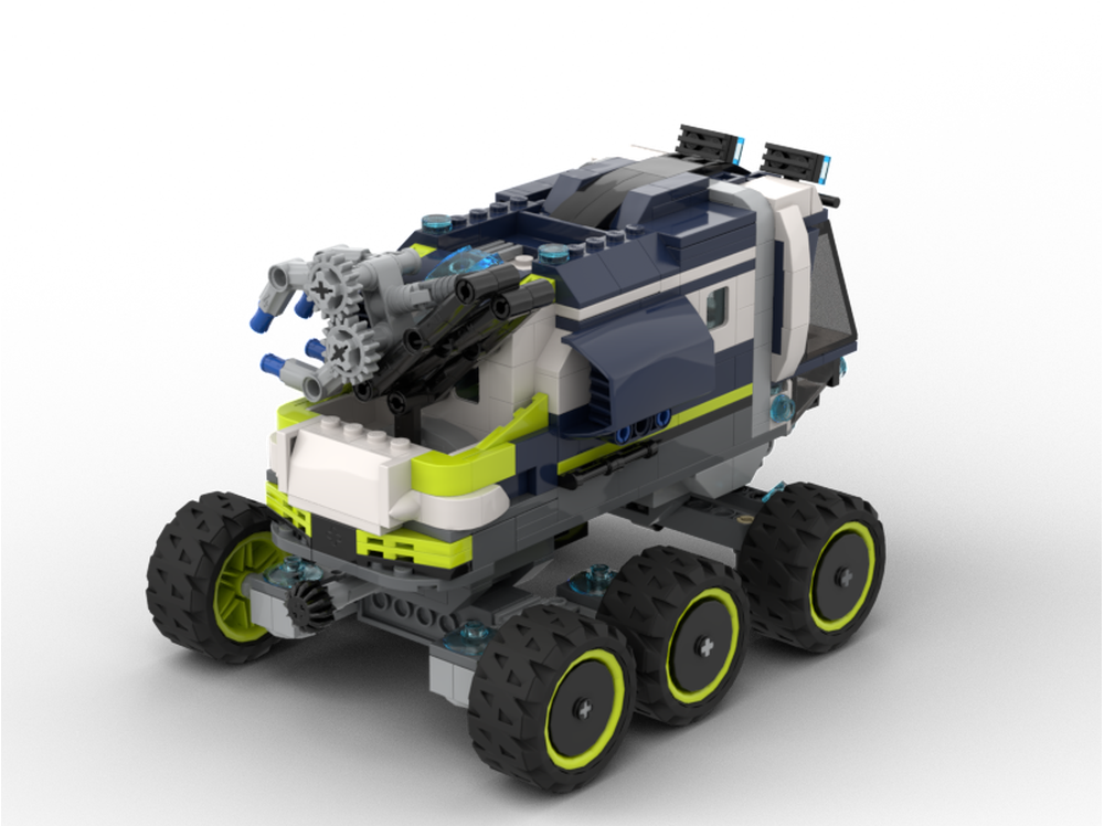 LEGO MOC-212180 Space Rover by CuBricks | Rebrickable - Build with LEGO