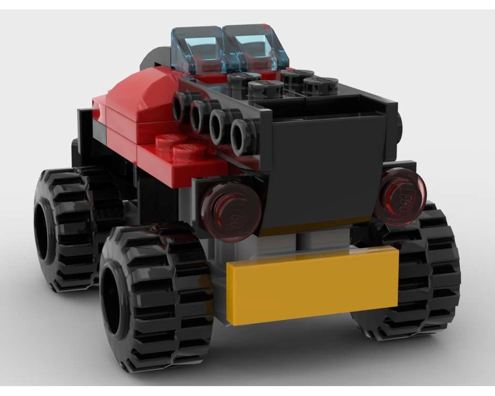LEGO MOC-212183 30691 Fire Pickup by BrickIntelligence | Rebrickable ...