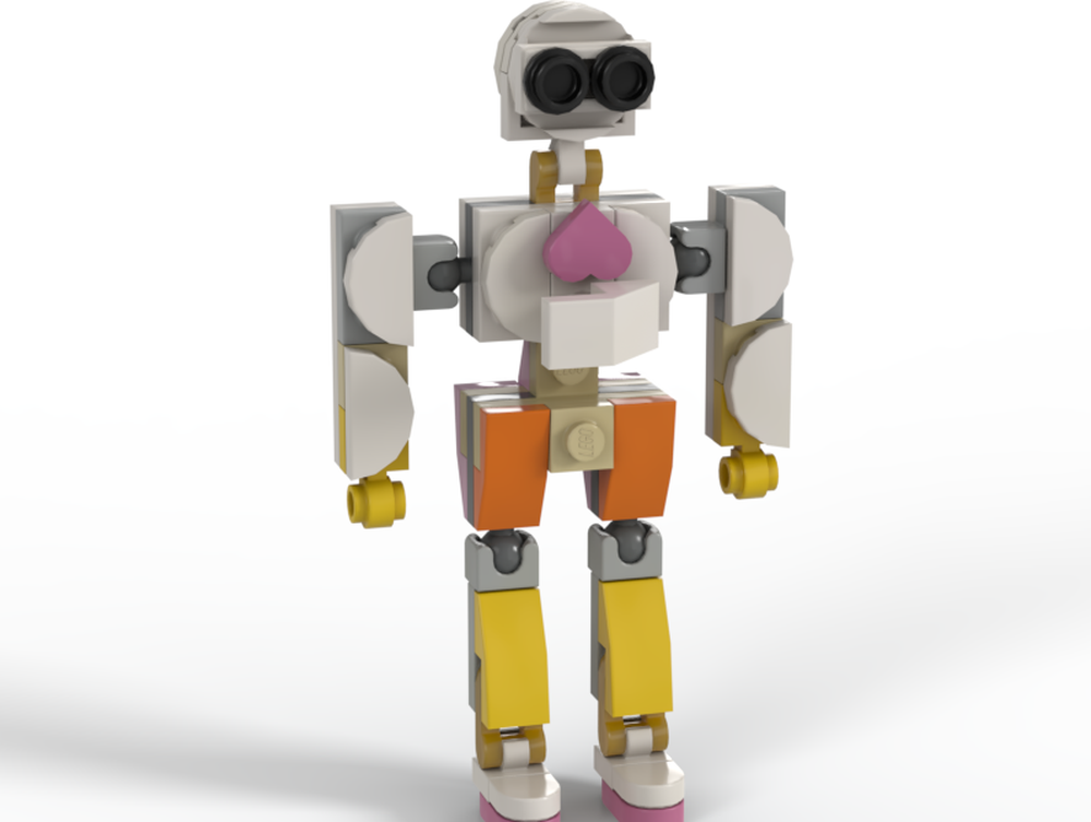 LEGO MOC-212199 RoboticMaid 5.0 by trky.JRKy | Rebrickable - Build with ...