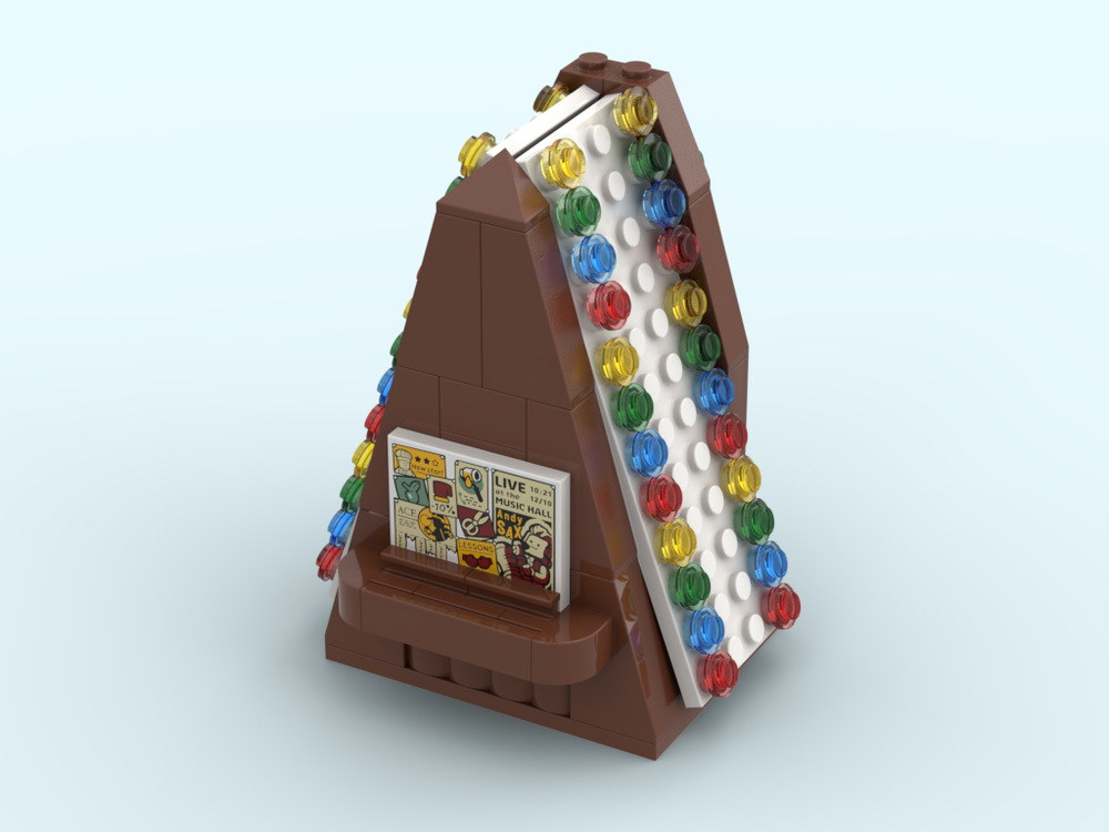 LEGO MOC Winter Village Ticket Booth by CareBearBrick | Rebrickable ...