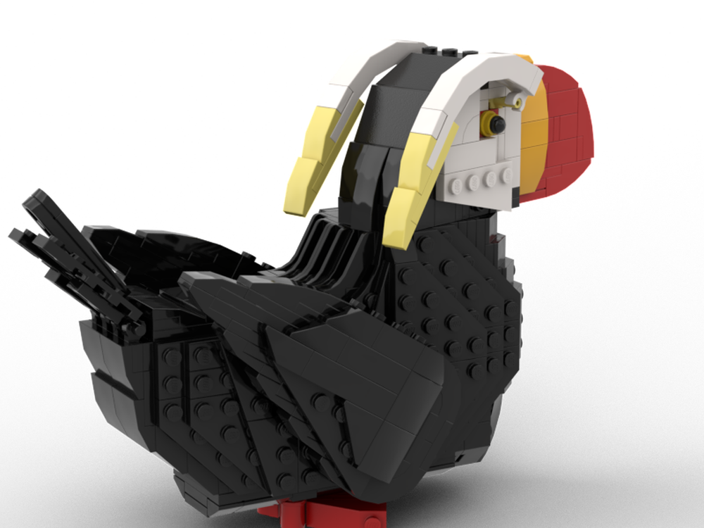 LEGO MOC-212209 Tufted Puffin by makoto_lake | Rebrickable - Build with ...